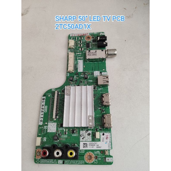 SHARP 50" LED TV PCB 2TC50AD1X | Shopee Malaysia