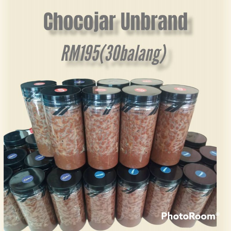 (30 balang)CHOCOJAR JENAMA SENDIRI | Shopee Malaysia
