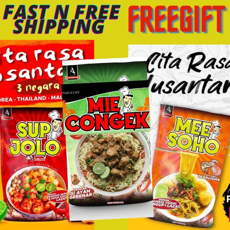 [READY STOCK] SUP JOLO MEE SOHO N MEE CONGEK VIRAL DATO ALIFF SYUKRI ...