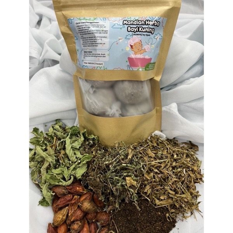 Ubat Bayi Kuning / JAUNDIS / 100% buatan muslim 5 herba dalam 1 bunjut ...