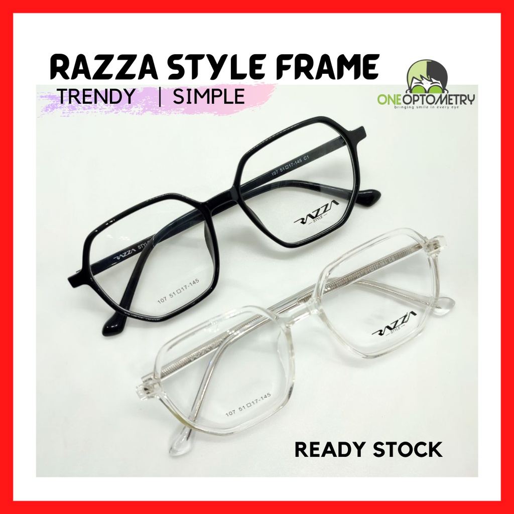 Bingkai Cermin Mata Razza Style Spectacle Frame / Spek Mata Viral ...