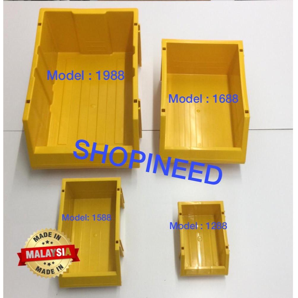 Storage Bins Box -Plastic Parts Bins Box- Spare Parts Storage Plastic ...
