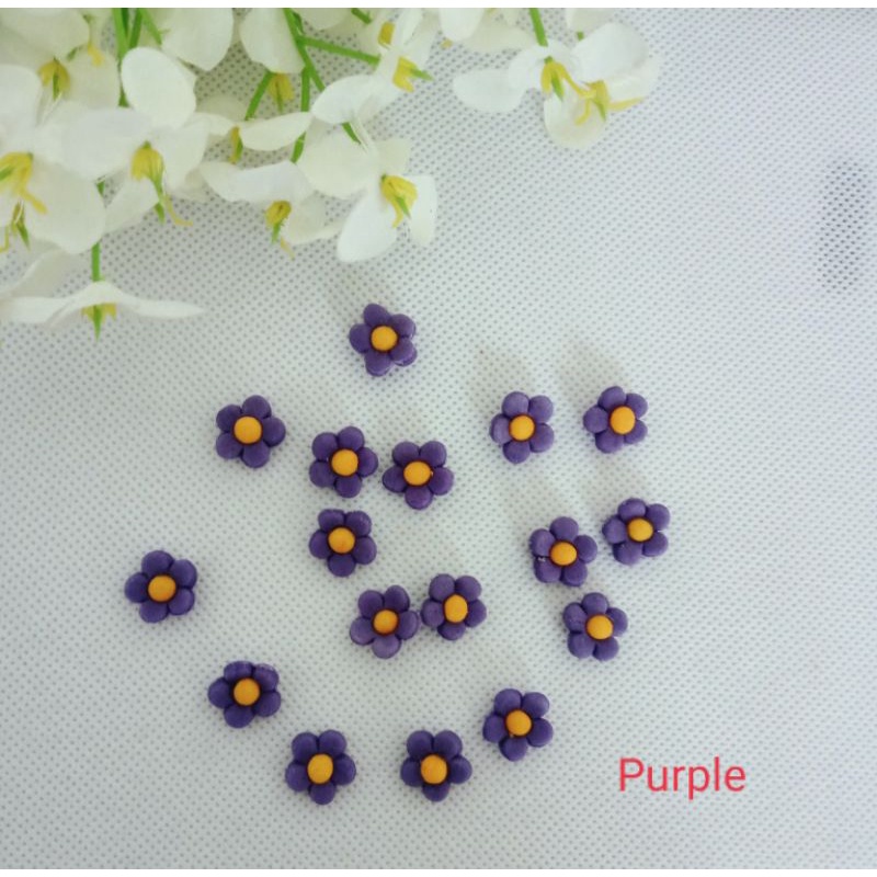 Bunga Gumpaste Edible Flower Cake Topper Bunga Hiasan | Shopee Malaysia