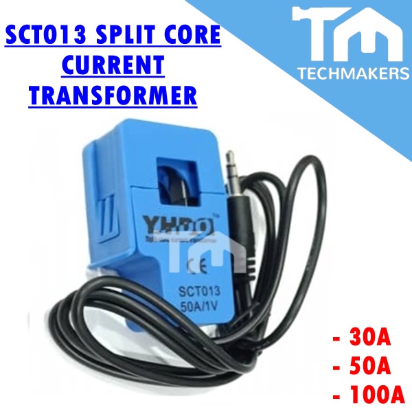 Non Invasive Non Contact Ac Current Sensor Split Core Current