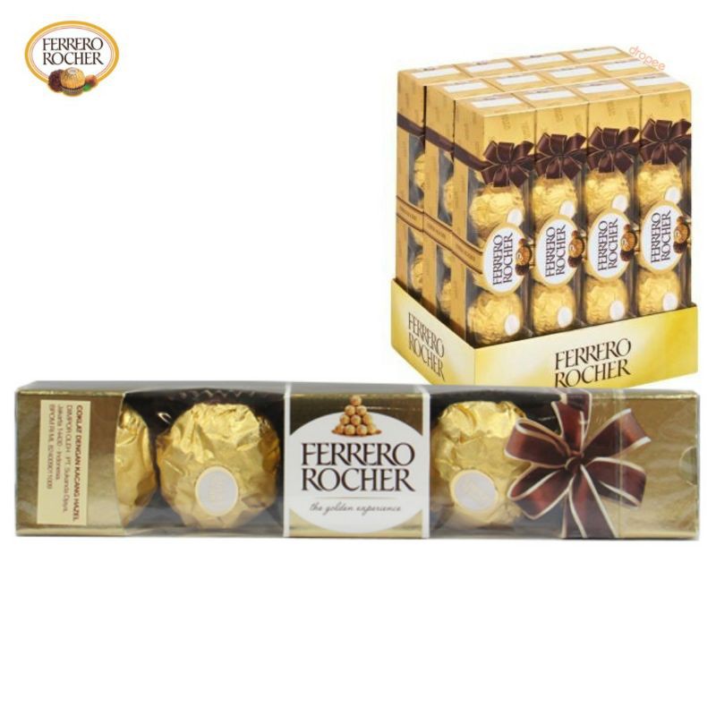 62.5g Ferrero rocher T5 (12's) | Shopee Malaysia