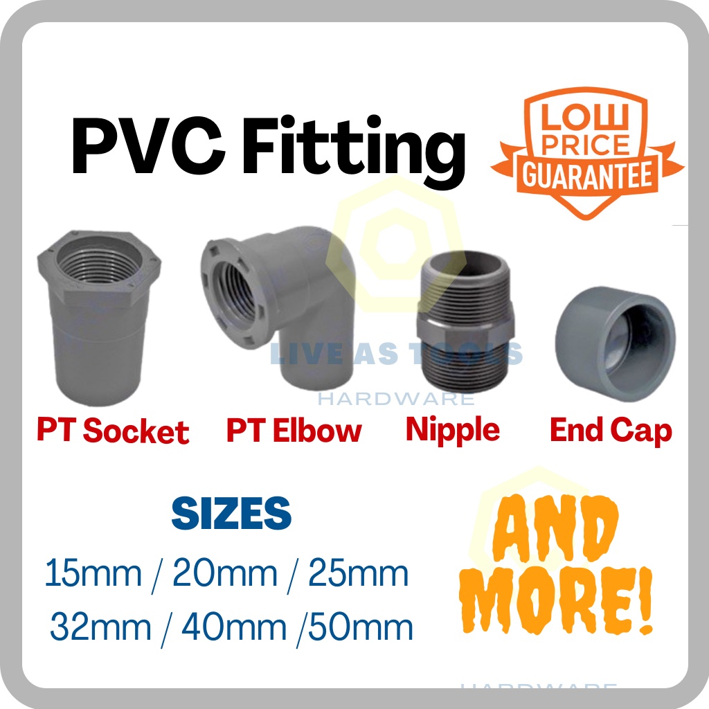PVC Fitting/PVC Elbow/ PVC Socket/ PVC V Socket/ PVC PT Elbow PT Socket ...