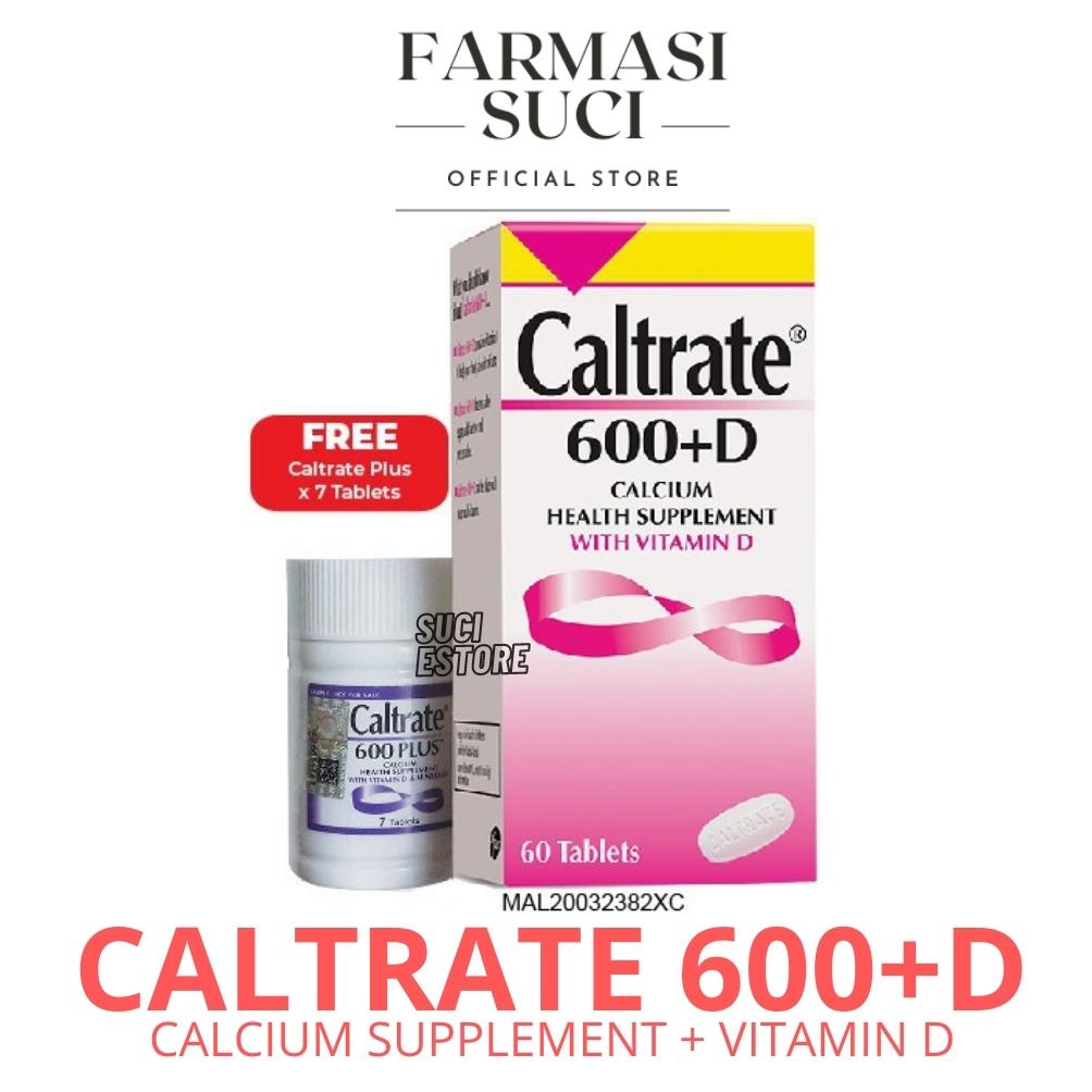 Caltrate 600 + D Calcium Dietary Supplement For Bone Health With ...