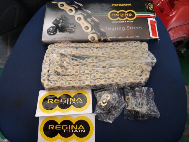 Regina gold chain 520 525 530 ZRT Z-Ring Original ITALY | Shopee Malaysia