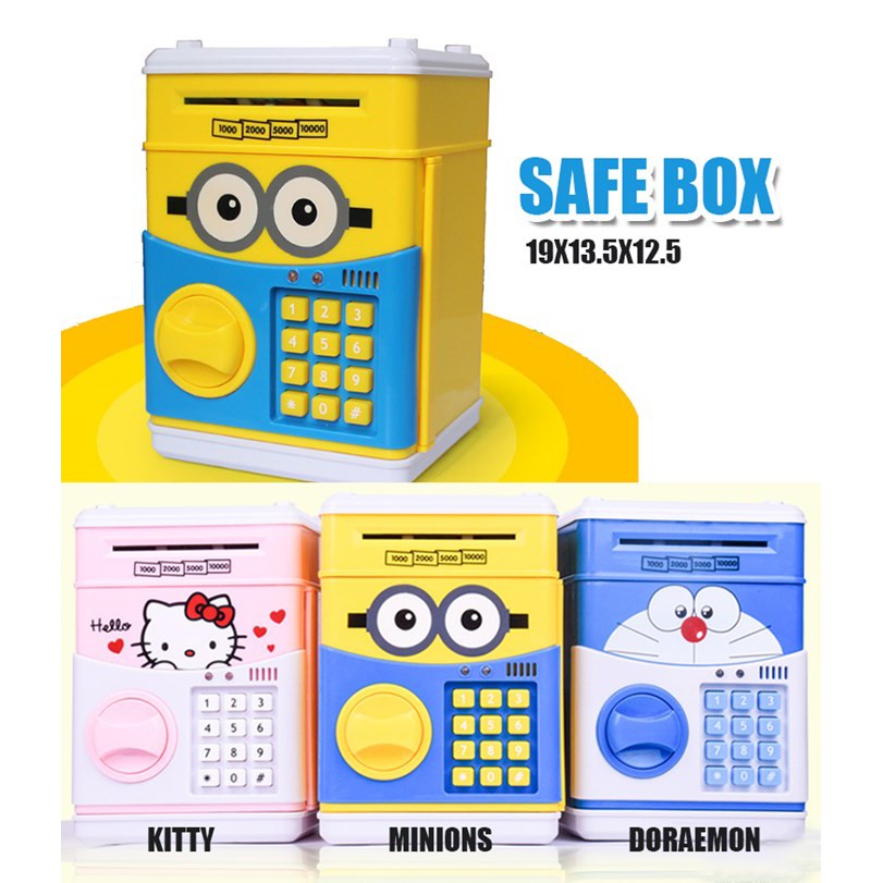 SAFE BOX ( TABUNG SIMPAN DUIT) | Shopee Malaysia