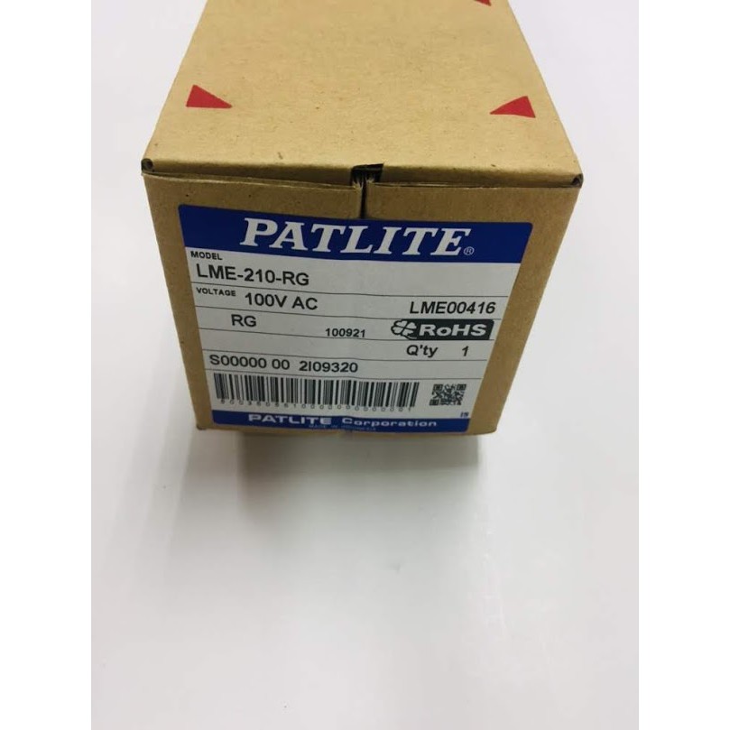 PATLITE LED SIGNAL TOWER LIGHT LME-210 R/G | Shopee Malaysia