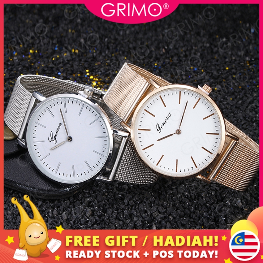 READY STOCK💝GRIMO Abbey Geneva Watch Woman Jam Tangan Wanita Style ...