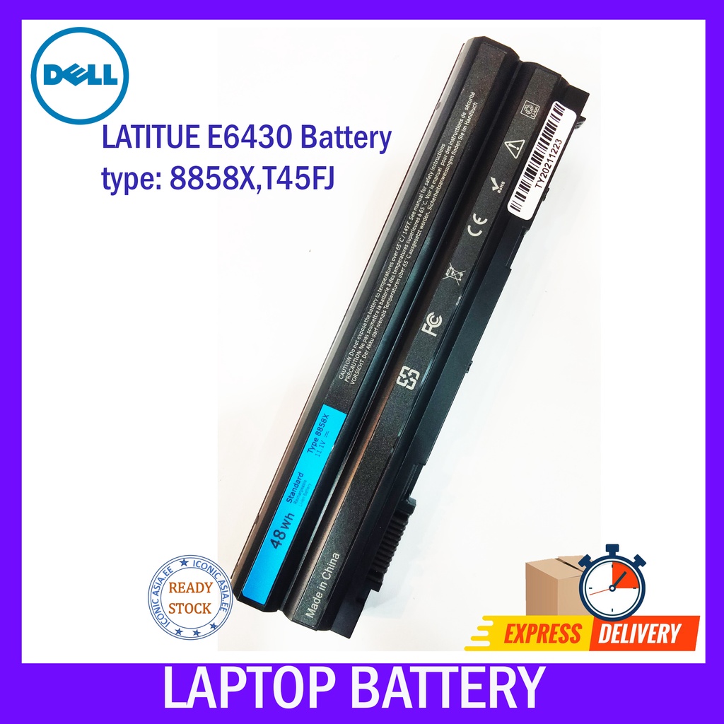 Dell latitude 6430 Battary type T54FJ Replacement | Shopee Malaysia