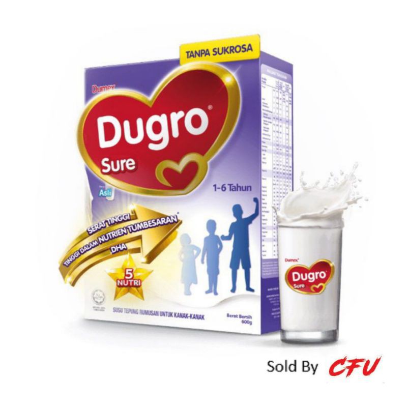 Dugro Sure 1-6 Tahun 600g (Asli) | Shopee Malaysia