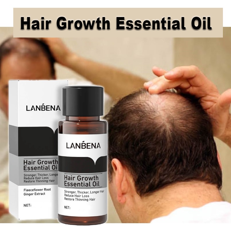 Lanbena Hair Growth Organic Essential Oil For Hair Thickening And Hair
