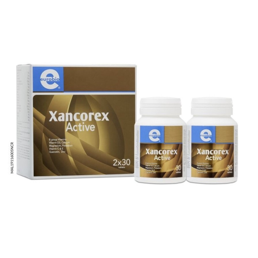 Eurobio Xancorex Active Tabs 2x30's (For energy) | Shopee Malaysia