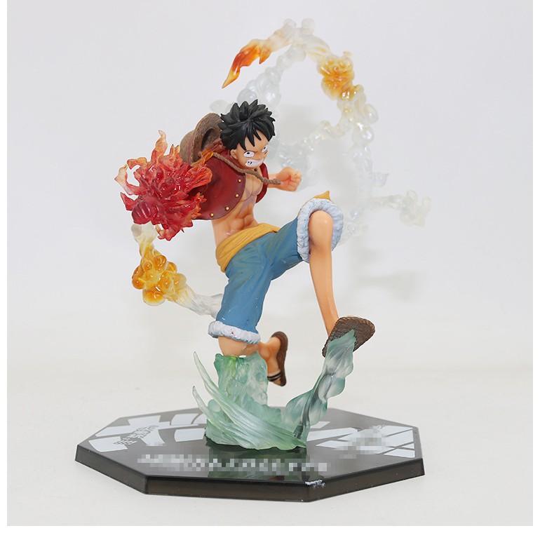 One Piece Luffy Battle Edition Rubber Fire Boxing 海贼王 火拳路飞 | Shopee ...