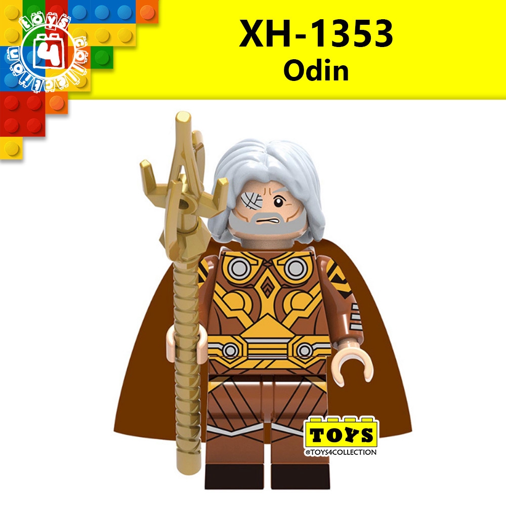 XINH 1353 Avengers Odin Father of Thor Minifigures Compatible Building ...