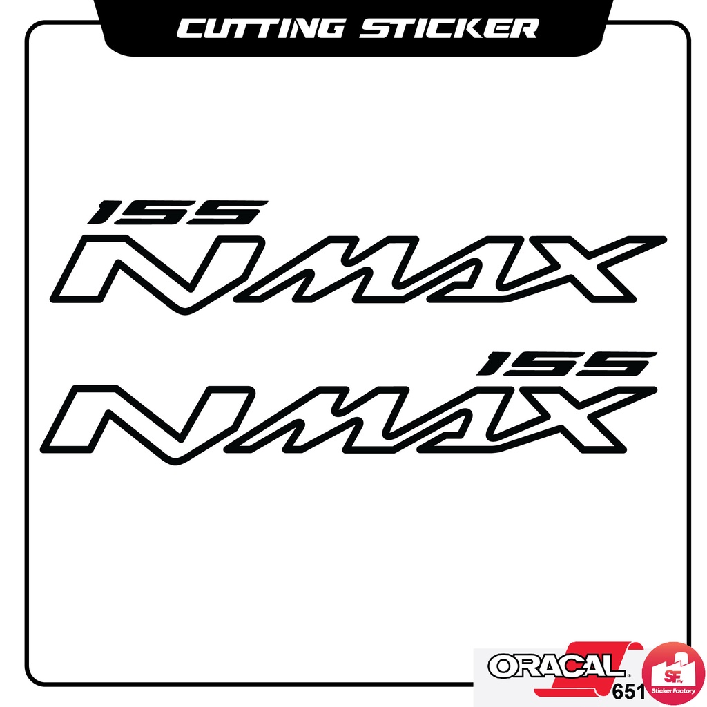 Sticker NMAXx Cutting/Decal N MAXxx/BIKE STICKER/STICKER MOTOR Design ...