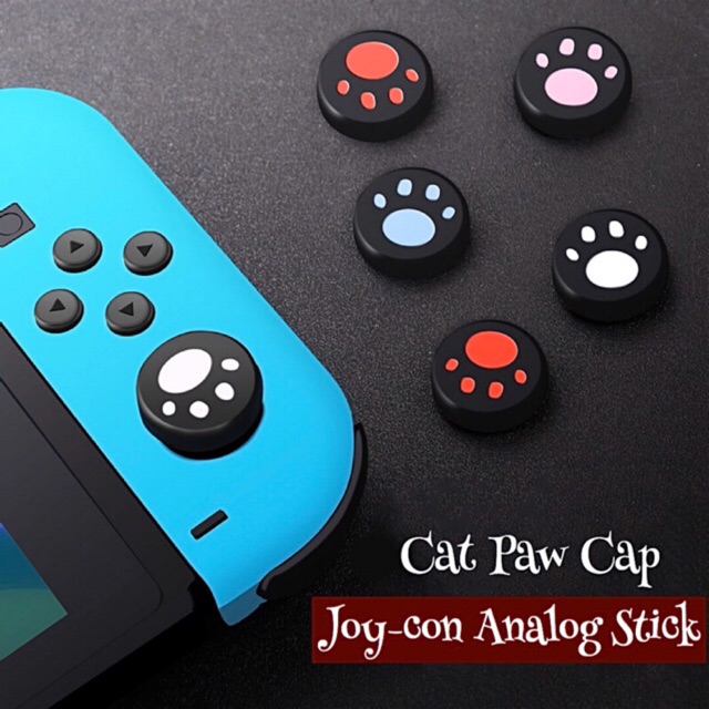 🔥【READY STOCK】Nintendo Switch Cat Paw Joycon Analog Cap Quality NS ...