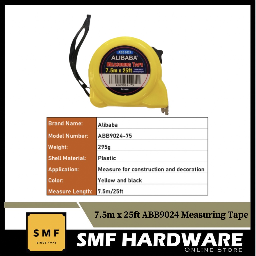 ABB9024-75 Measuring Tape | Shopee Malaysia