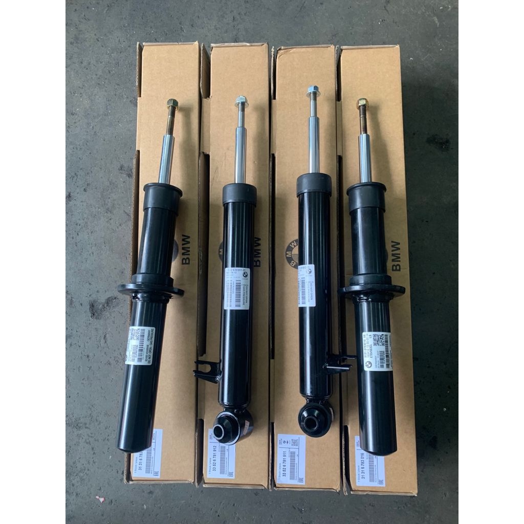 BMW E72 X5 ABSORBER FRONT & REAR SET 31316783016 33526781911 ...