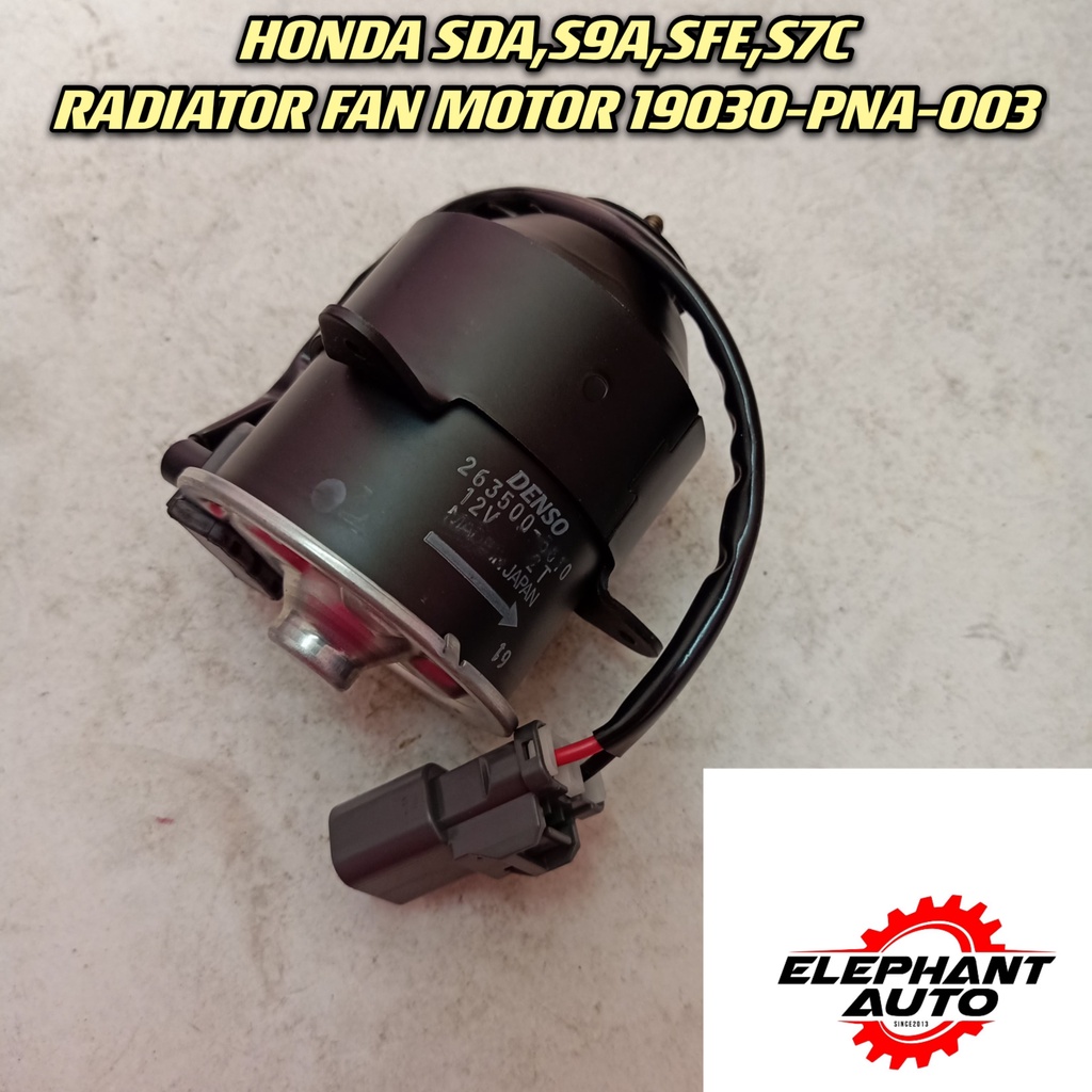 HONDA SDA,S9A,SFE,S7C RADIATOR FAN MOTOR 19030-PNA-003 | Shopee Malaysia