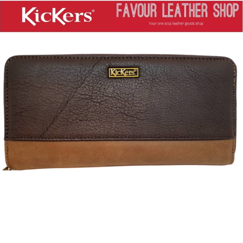 Kickers Genuine Leather Long Purse (KIC-0087) | Shopee Malaysia