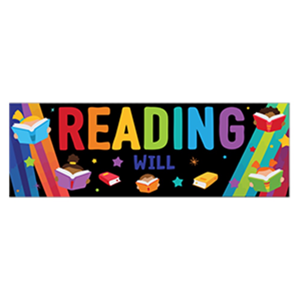Classroom Decorations - Reading Banner and Poster for Teachers ...