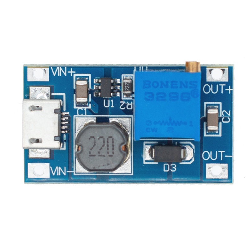 MT3608 2A Max DC-DC Step Up Power Module Booster Power Module | Shopee Malaysia
