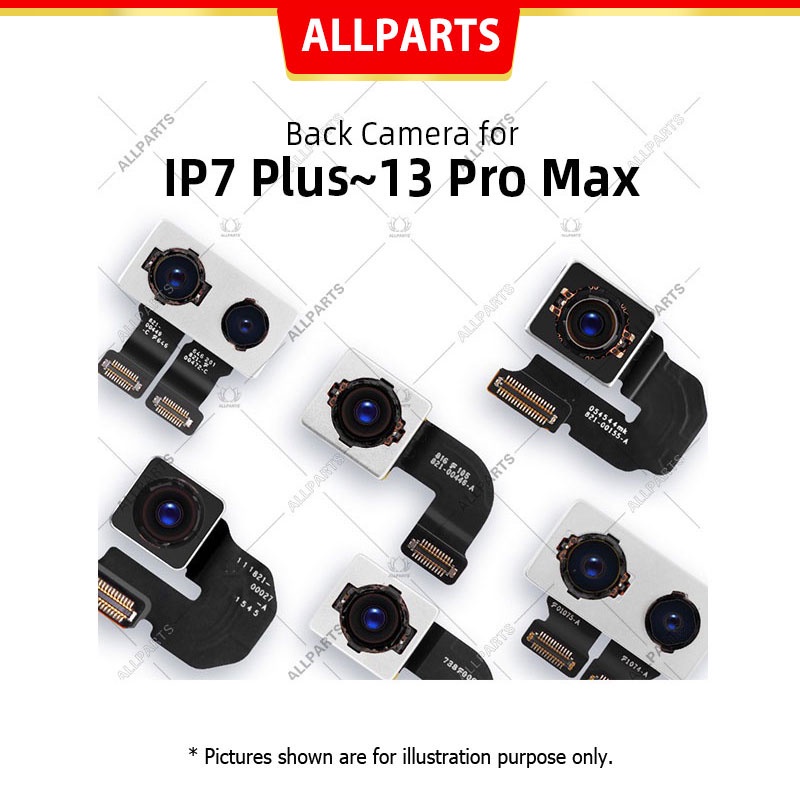 100% Tested A+++ Back Rear Camera Flex Cable For iP 7 8 Plus X Xs Xs ...