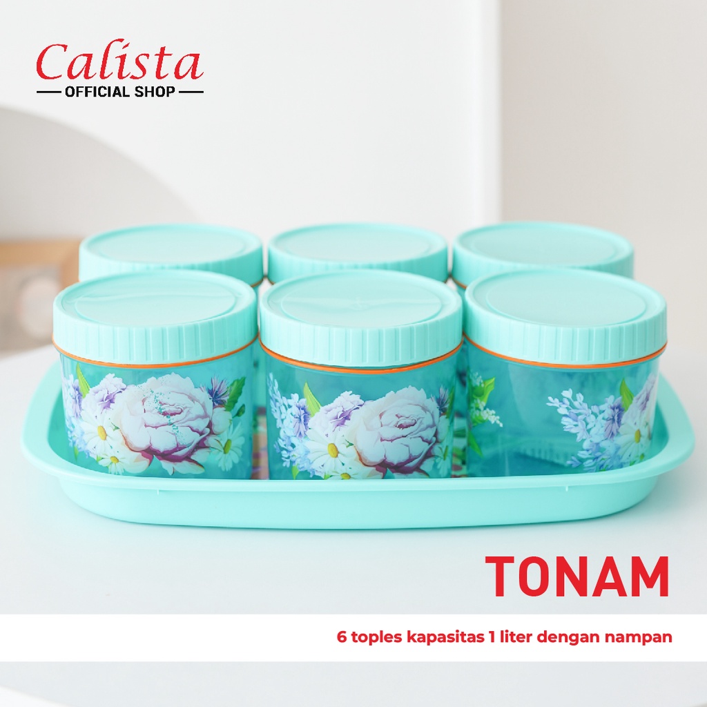 Calista [Sale] Cake Jar Set 7 in 1 (1000 ml) | Shopee Malaysia