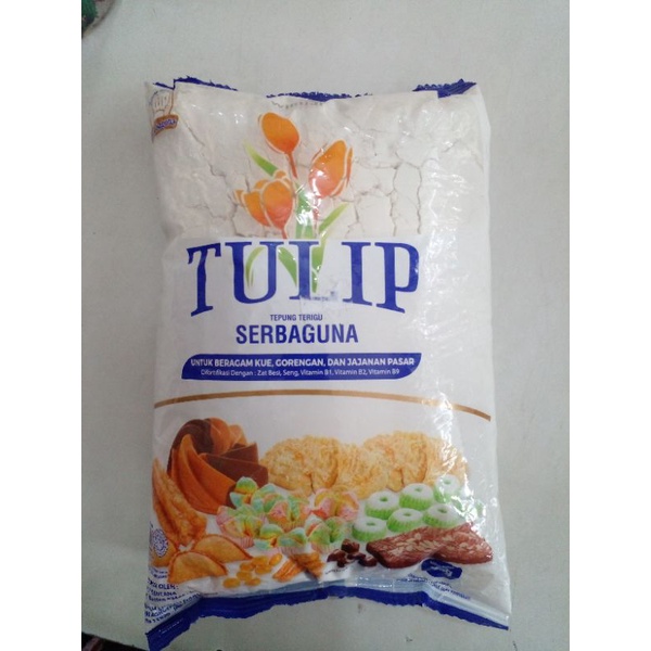 Tulip Multipurpose Wheat Flour Packaging 1kg | Shopee Malaysia
