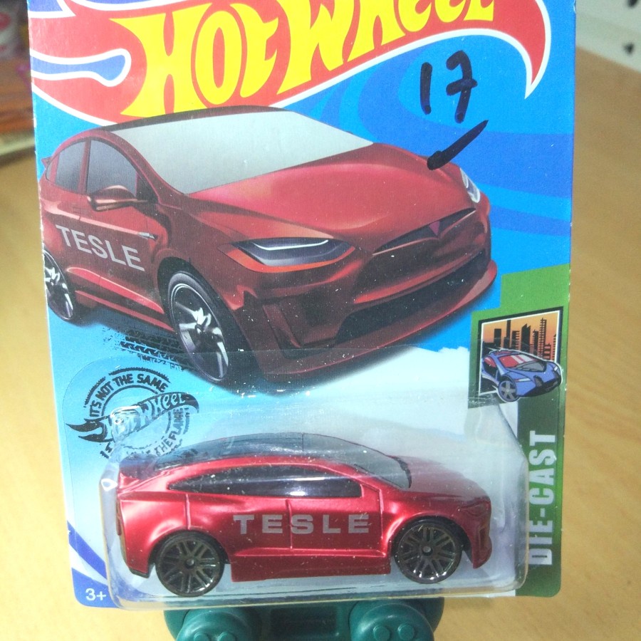 MERAH Hot wheels Hotwheels Red tesle tesla toy car | Shopee Malaysia