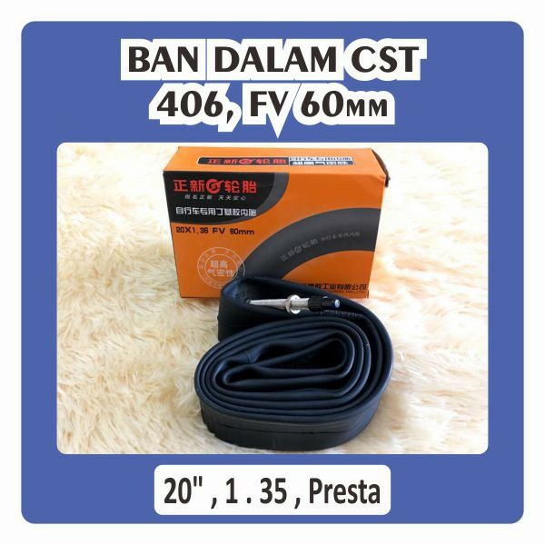 Inner Tube CST Small valve Presta 349 16 inch valve Length 6cm 60mm ...