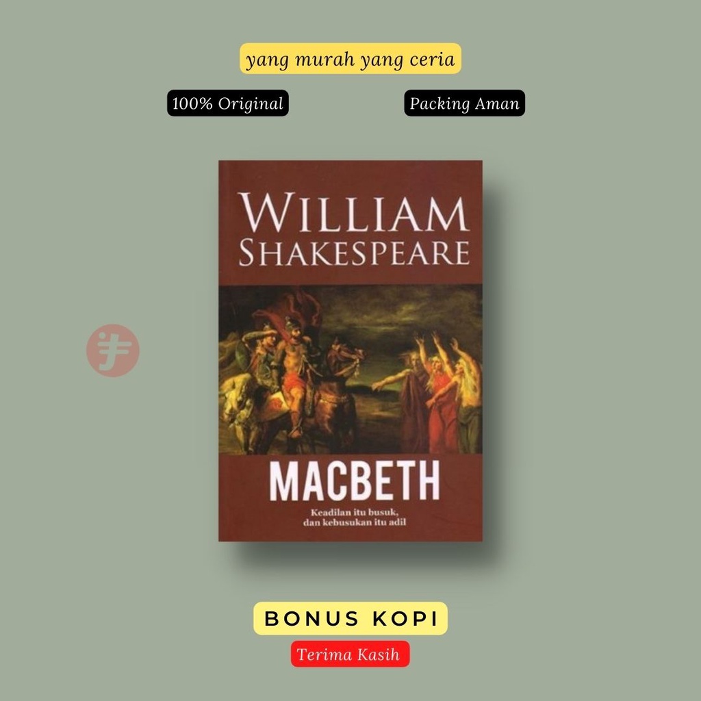 Macbeth William Shakespeare - Narasi | Shopee Malaysia