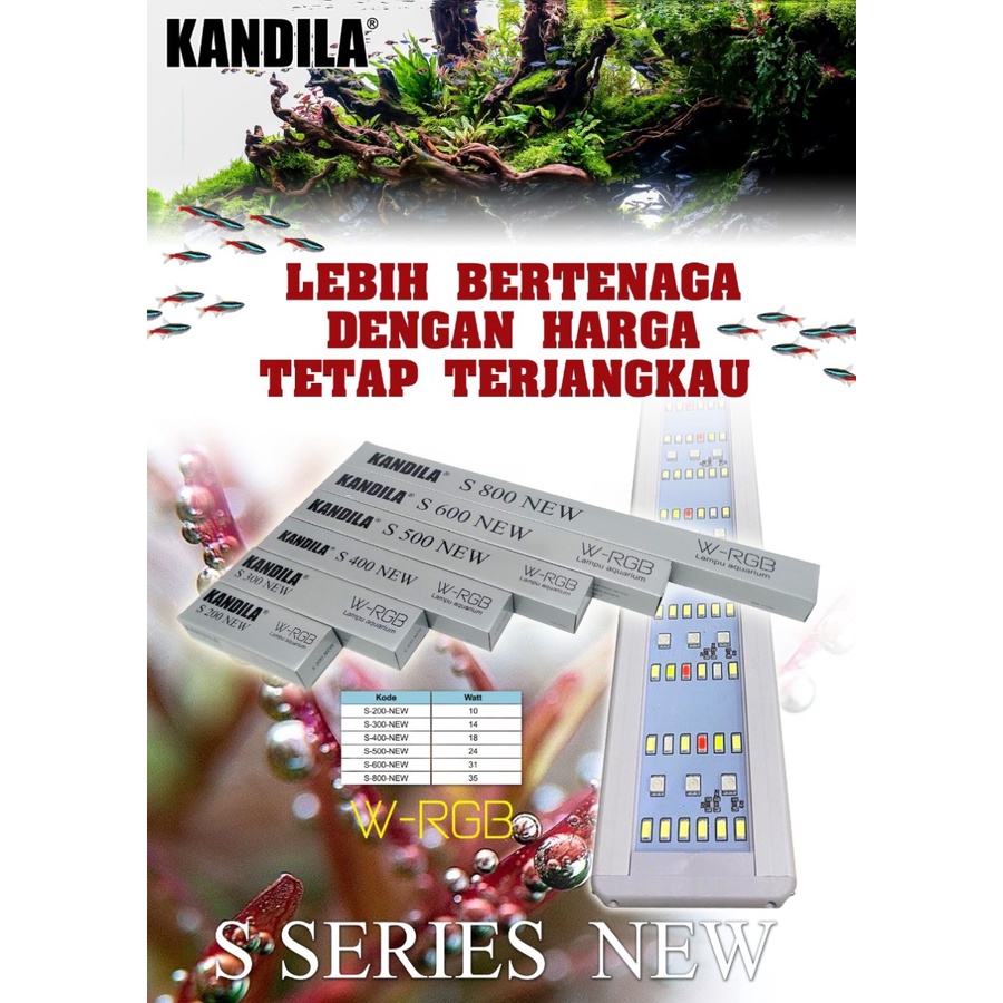 KANDILA RGB S200-S800 NEW SERIES LED AQUARIUM LIGHTS | Shopee Malaysia