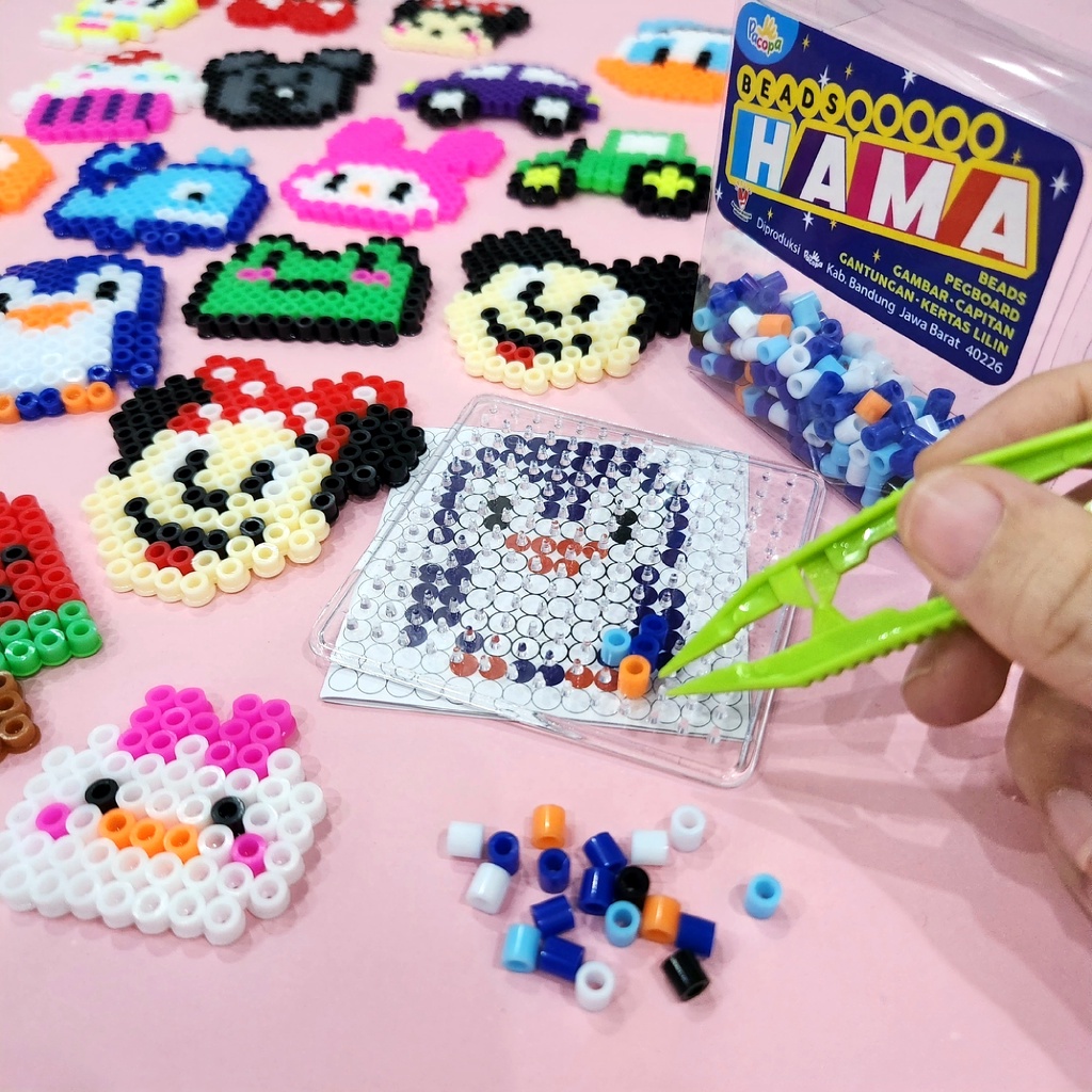 [PACOPA] Diy Perler Beads Pest Educational Toys FULL SET handicrafts ...