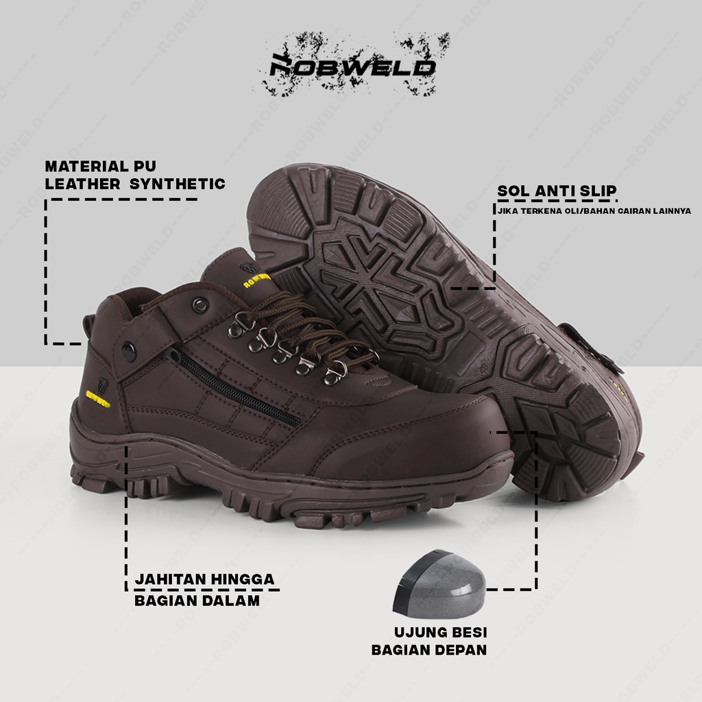 Septi Iron Toe Safety Shoes Field Project Work/Pay At Robweld's Place ...