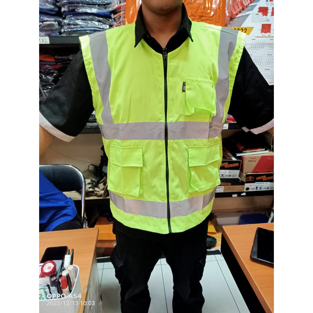 Drill Material Vest/XSIS Brand Project Work Vest-SAFETY Vest | Shopee ...
