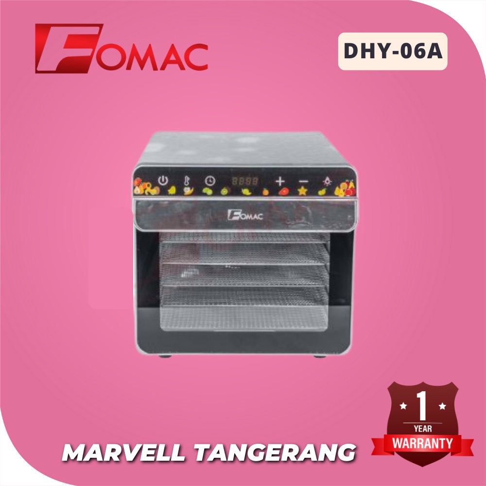 MESIN Electric Food Dehydrator Votre DHY-06A/Food Dryer Machine ...
