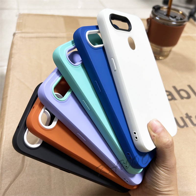 Oppo F9 A5S A12 A7 R17 A31 2020 C1 3 In One Hybrid Color Design ...