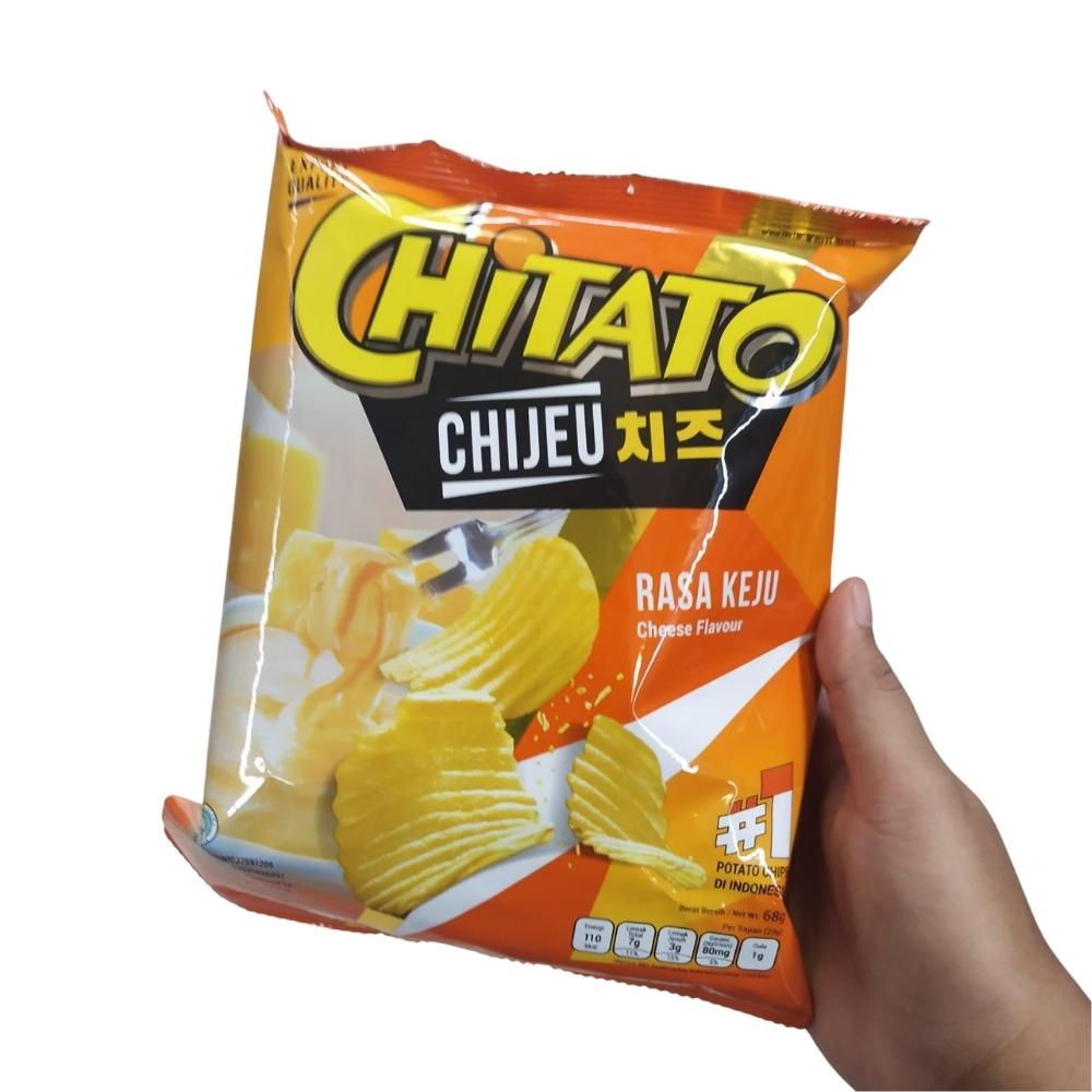 Chitato Chijeu Cheese Flavor 68gr Potato Chips Snack Snack | Shopee ...
