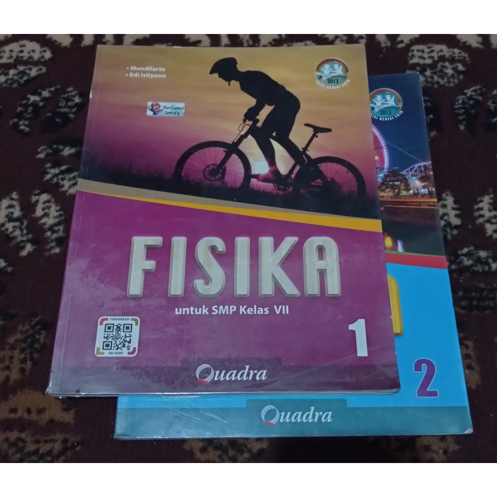 Original Used Book Of Physics Class 1/2/3 SMP K13 QUADRA Revision ...