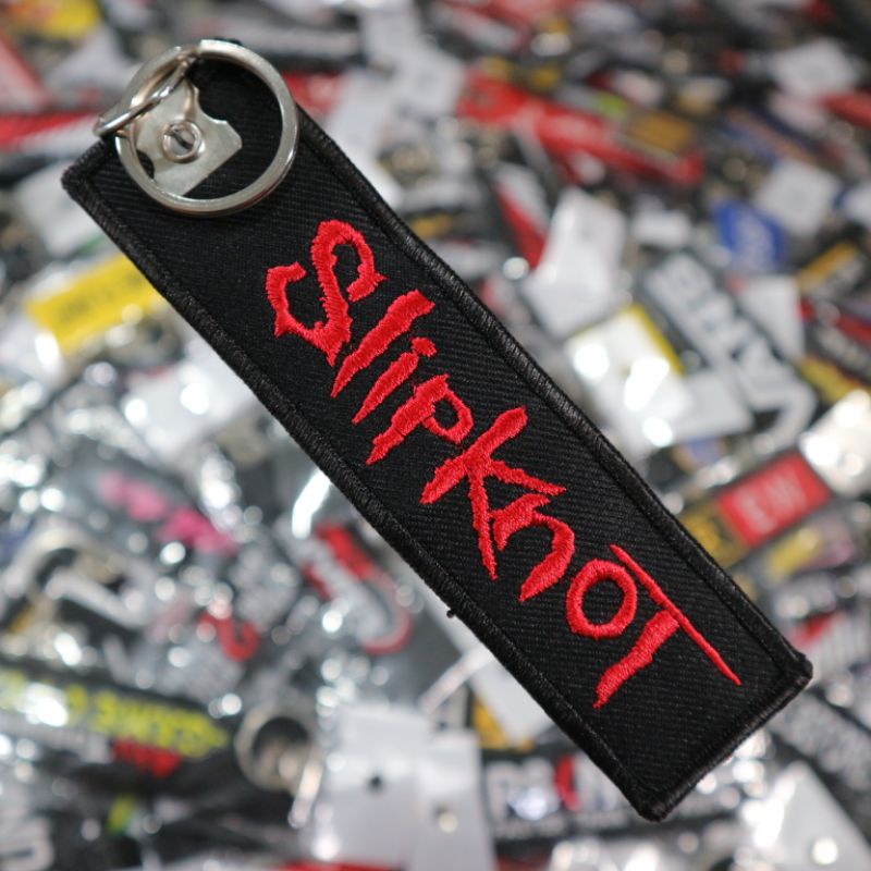 GANTUNGAN Slipknot Embroidered Keychain | Shopee Malaysia