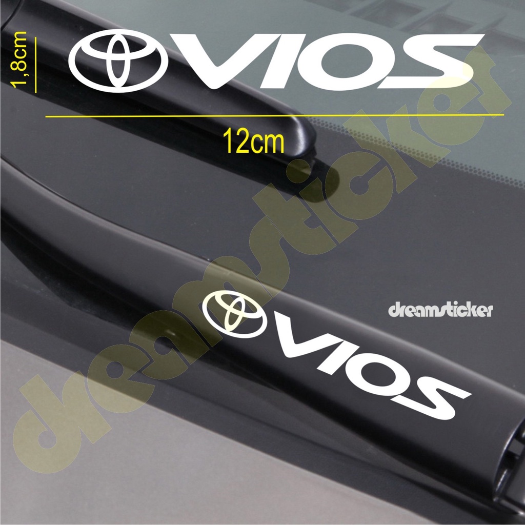 Toyota Vios Car Wiper Sticker Sticker | Shopee Malaysia