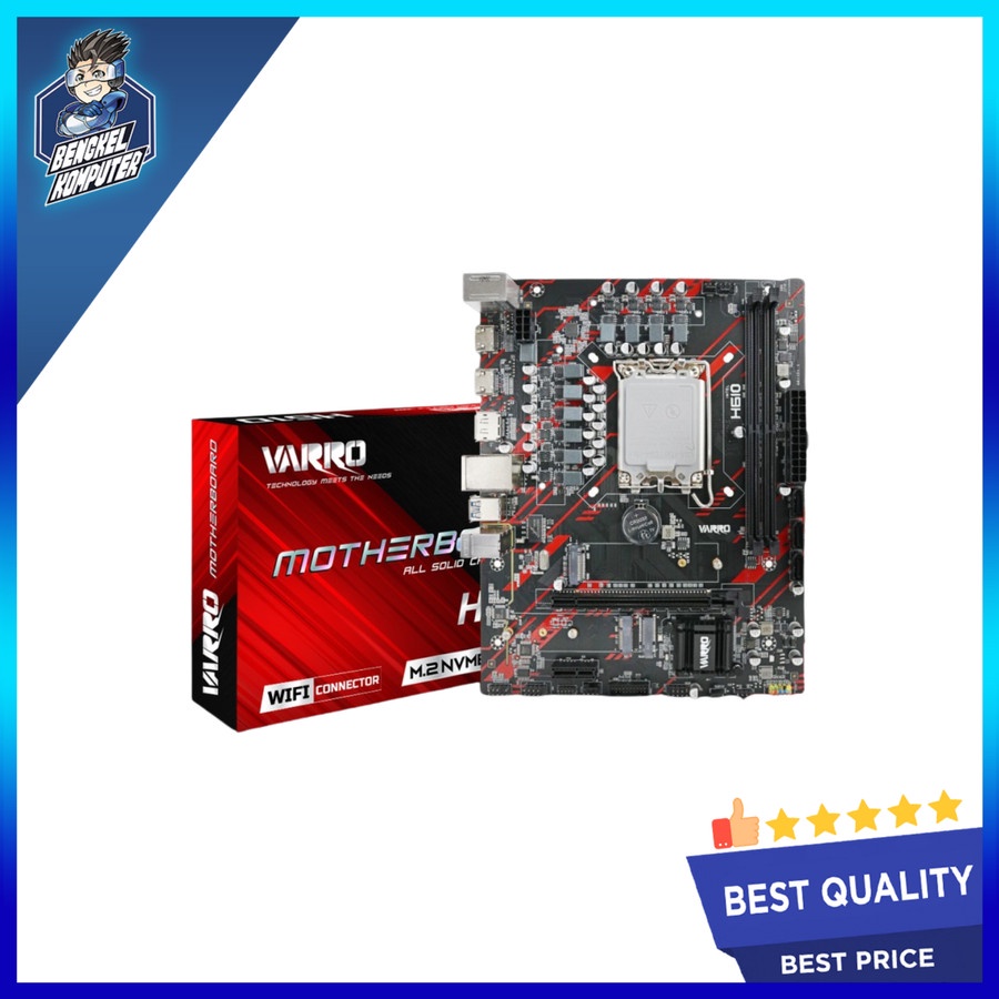Varro H610 VR-4 M.2 NVME MOTHERBOARD | Shopee Malaysia