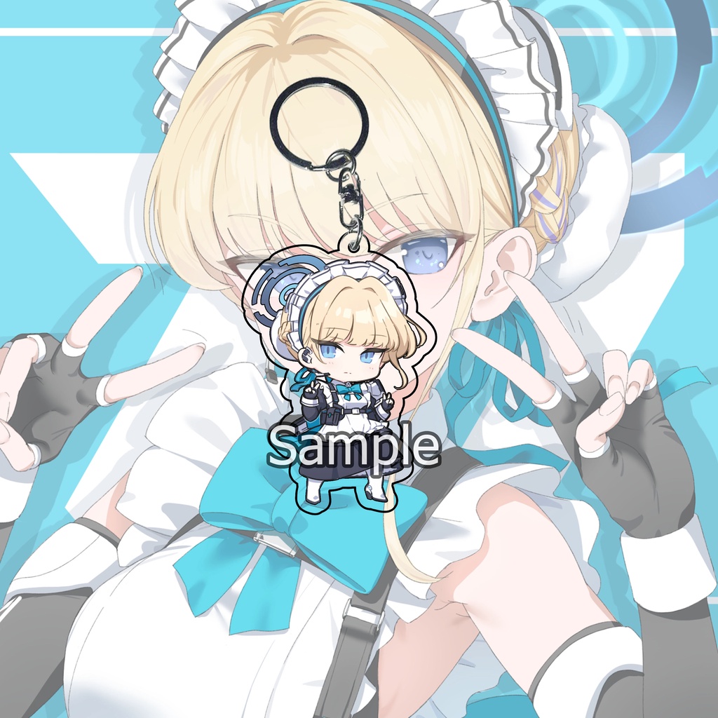 GANTUNGAN Blue archive Asuma Toki 01 Keychain - Key Chain - Souvenir ...