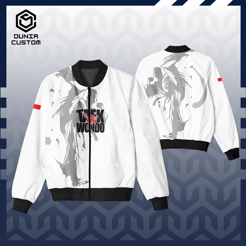 Bomber JACKET TAE KWON DO TIMNAS TAEKWONDO INDONESIA KARATE SPORTS ...