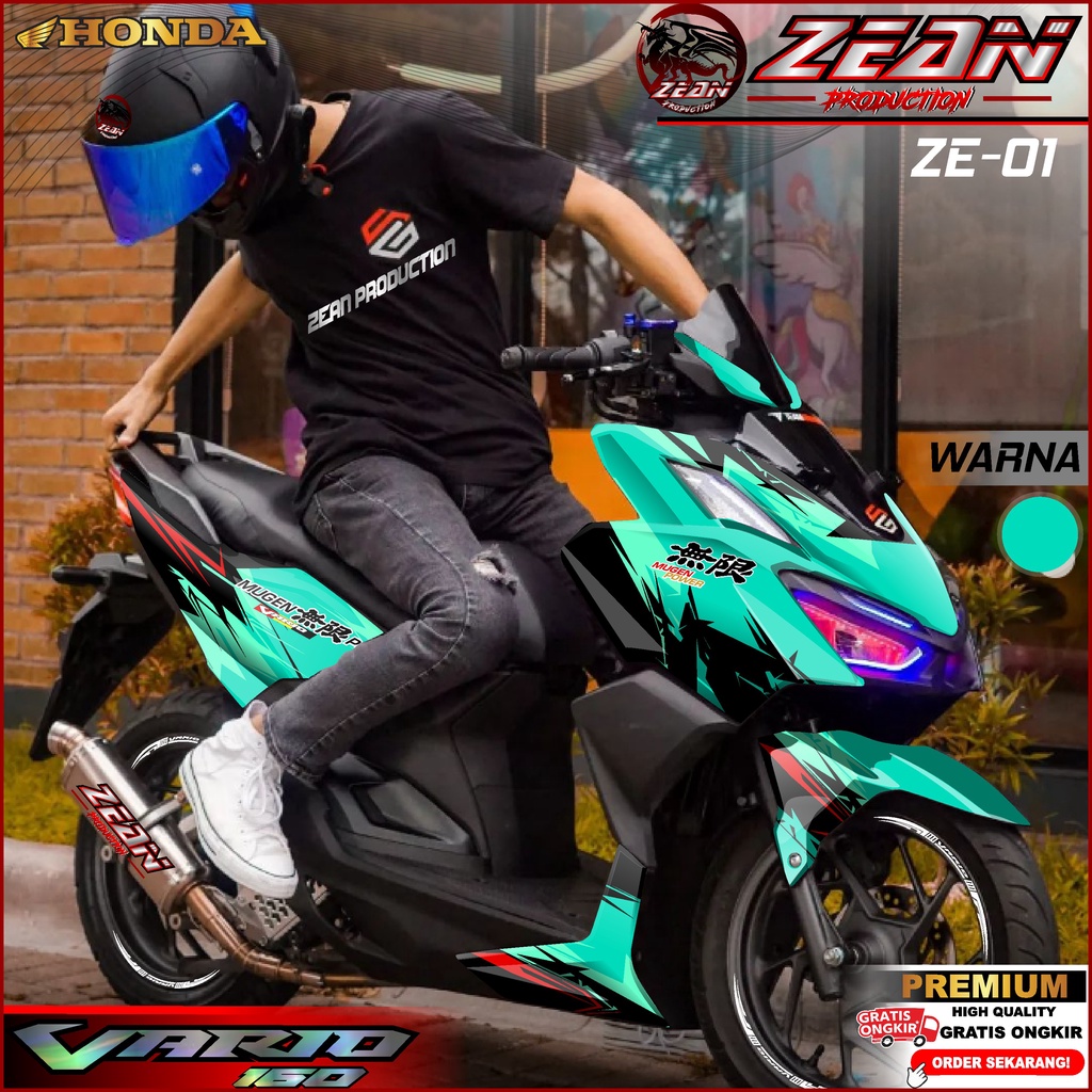 Newest Sticker Decal Vario 160 2022 2023 2024 Full Body - Decal Sticker Variation Honda Vario160 ...