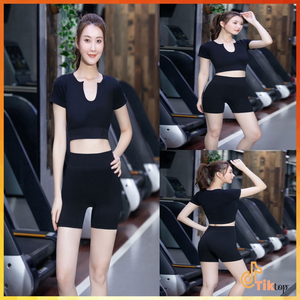 [Tiktop]Bra Sports set Women's running And yoga Pants Suit Sports Bra ...